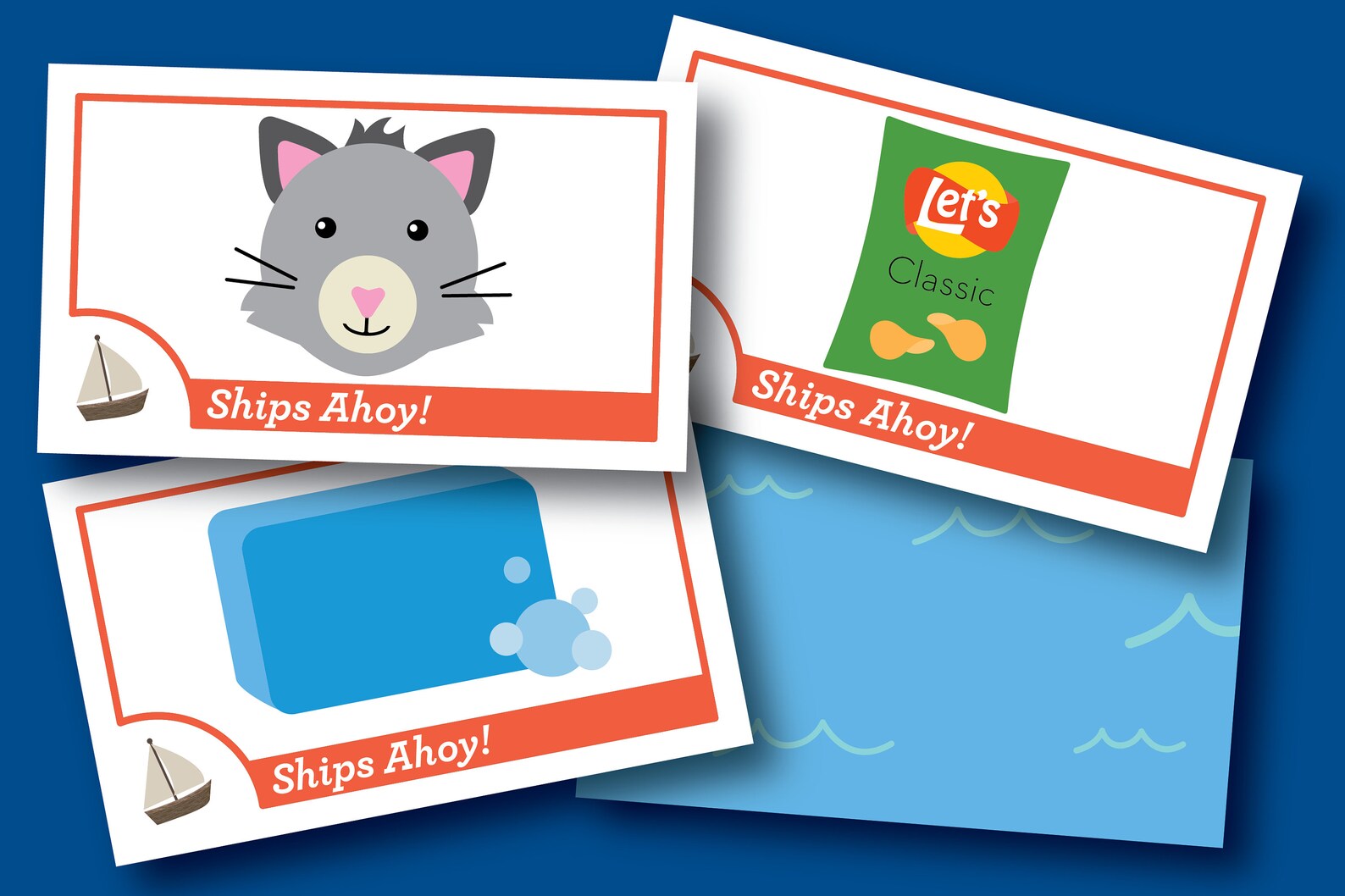 Ships Ahoy Phonics Game - Beginning Digraphs (digital Download) - Etsy