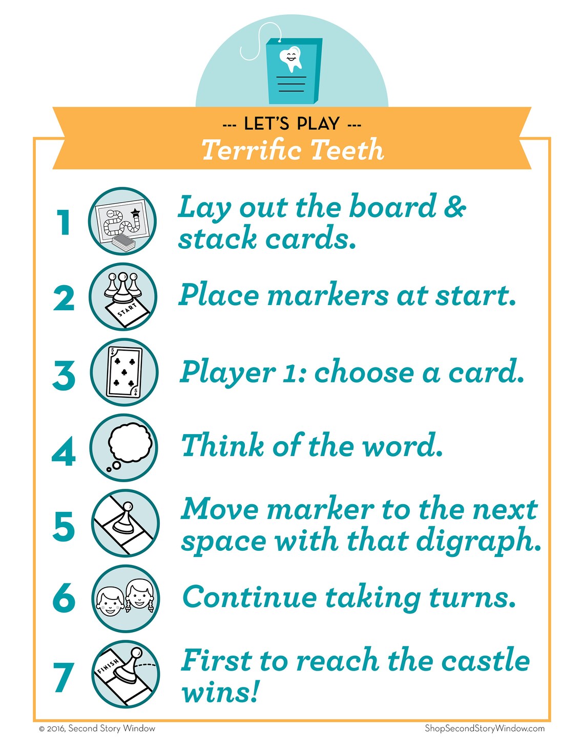 Terrific Teeth Game Phonics Digraph Letter Sound Printable - Etsy