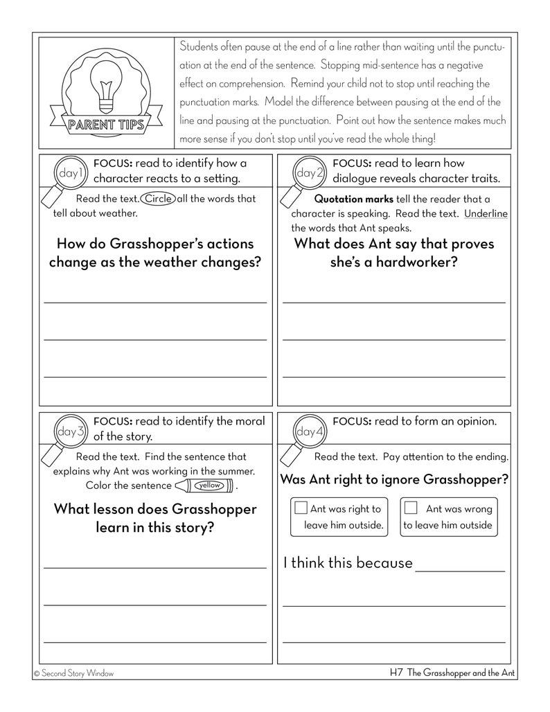 2nd Grade Printable Fluency and Reading Comprehension Passages - Etsy UK