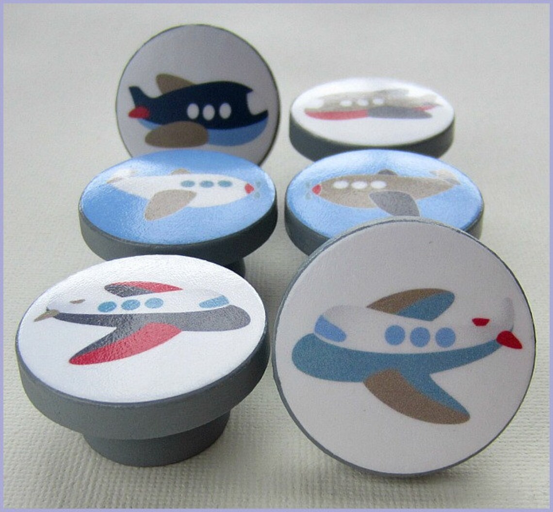 Airplane Knobs Aviation Knobs Airplane Drawer Knobs - Etsy