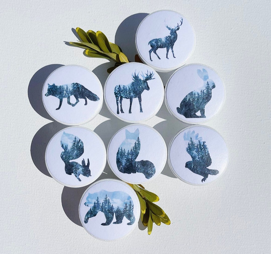 Wild Animal Drawer Knobs, Drawer Handles, Dresser Pulls, Farmhouse ...