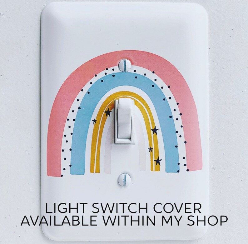 Rainbow & Sunshine Drawer Knobs Smiley Sunshine Kids Knobs | Etsy