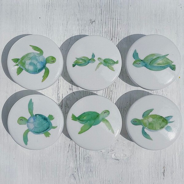 Turtle Drawer Pull - Etsy