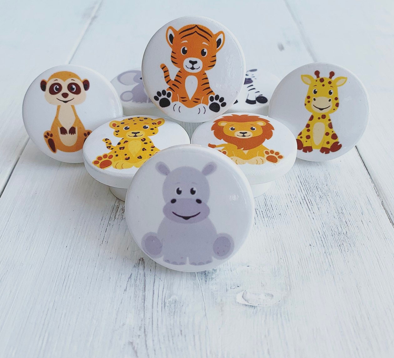 Jungle Animal Drawer Knobs Drawer Handles Dresser Pulls - Etsy