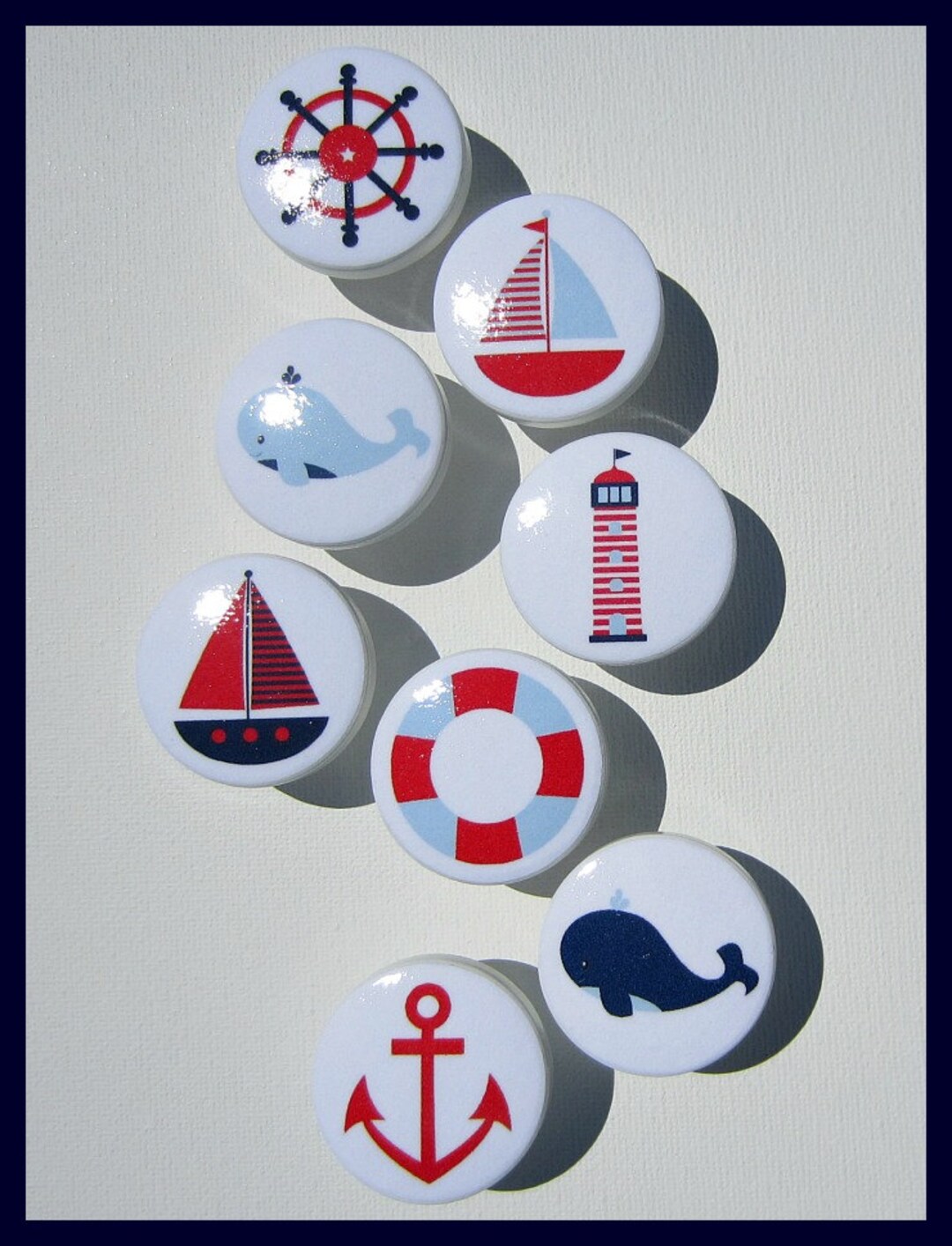 Nautical Drawer Knob Drawer Knobs Nautical Decor Nursery - Etsy