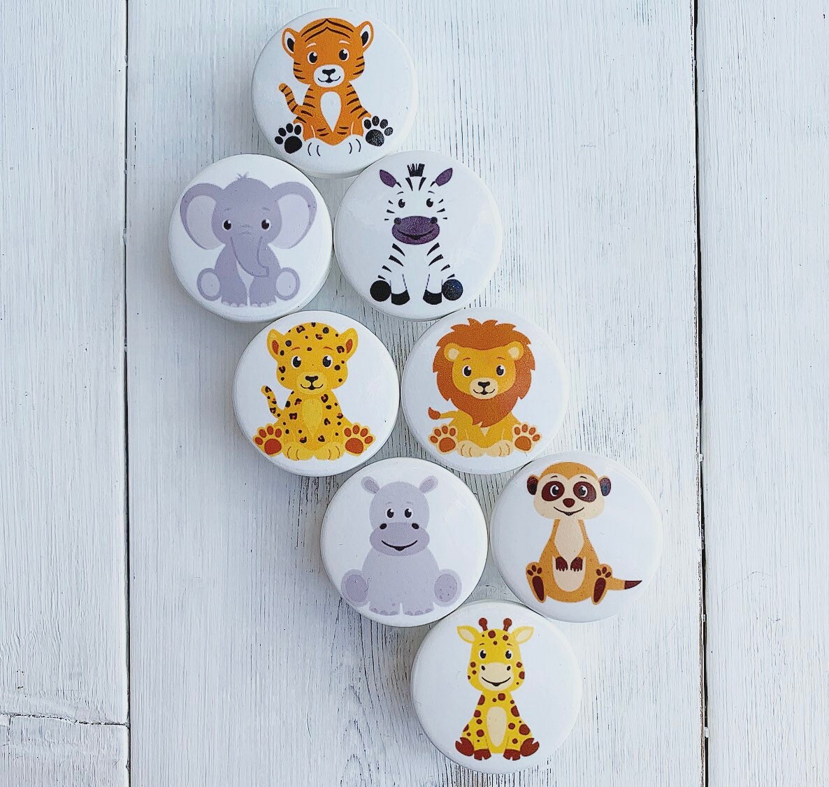 Jungle Animal Drawer Knobs Drawer Handles Dresser Pulls | Etsy