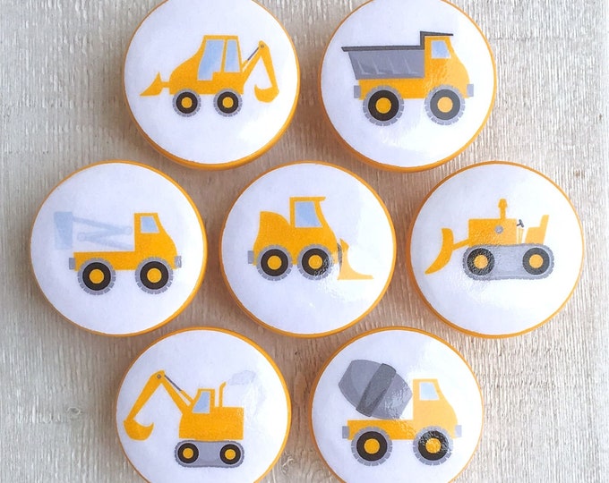 SET OF 4 Red Truck Knobs Vintage Truck Farmhouse Decor Drawer Pulls - Etsy