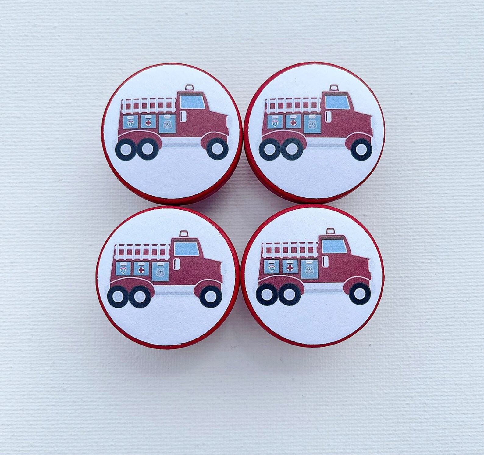 Fire Truck Drawer Knobs Fireman Drawer Handles Door Knobs - Etsy