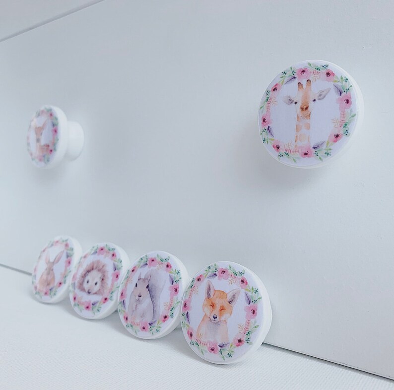 Woodland Animal Drawer Knobs Drawer Pulls Dresser Pulls - Etsy