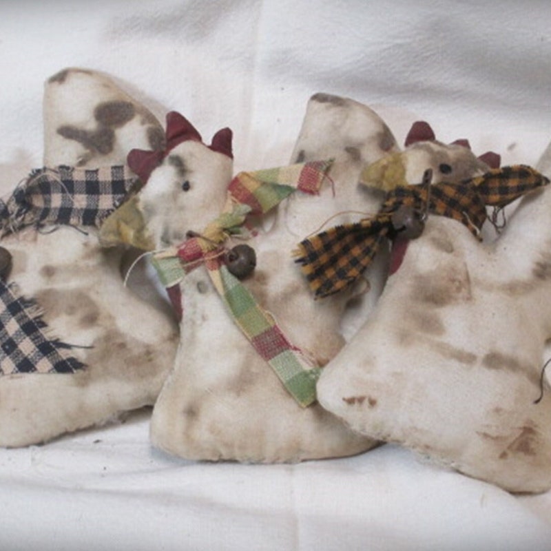 Primitive Rooster - Etsy