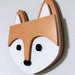 Fox - Woodland Animal Wall Decor - Etsy
