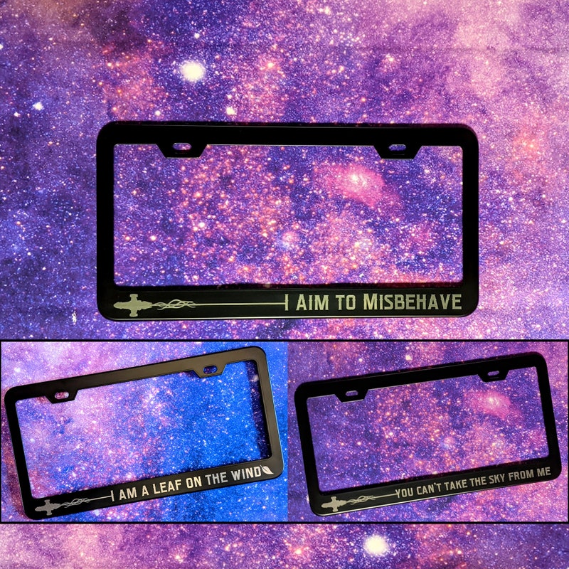 Funny License Plate Frames - Etsy