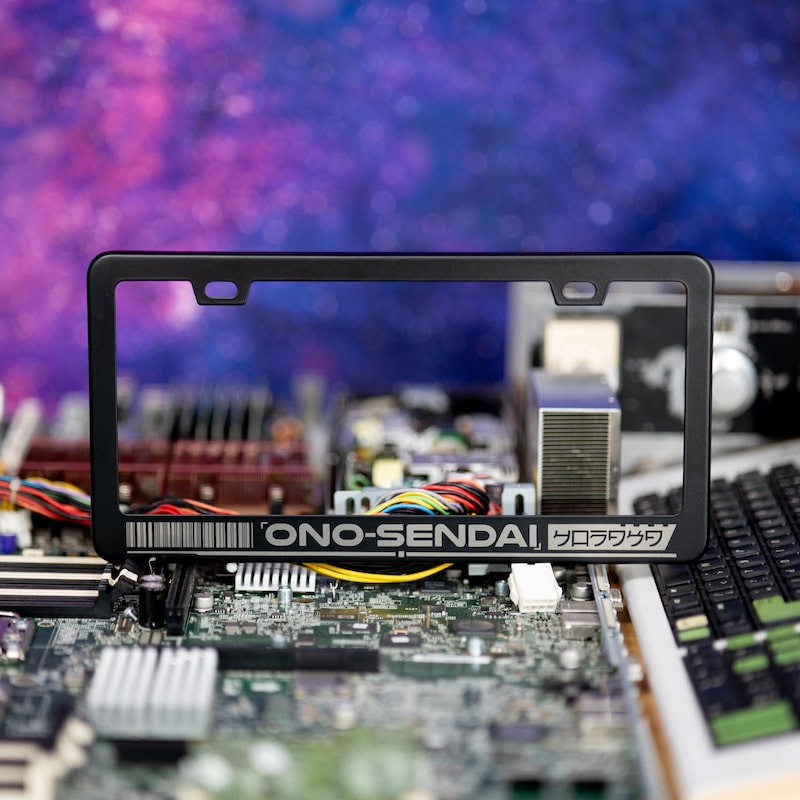 Cyberpunk Car Plate - Etsy