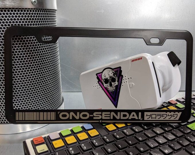 Cyberpunk Ono-sendai METAL Laser Etched License Plate - Etsy