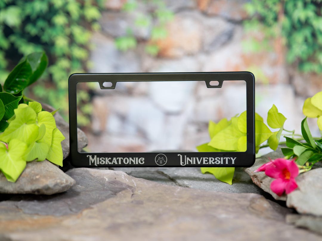 Miskatonic University - HP Lovecraft Inspired - METAL Laser Etched ...