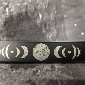 Lunar Cycle / Phase Themed Laser Etched METAL License Plate Frame - Etsy