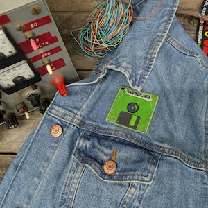 Hack the Planet Embroidered Patch - Hacking - Hacker - Floppy Disk - Computer - Etsy