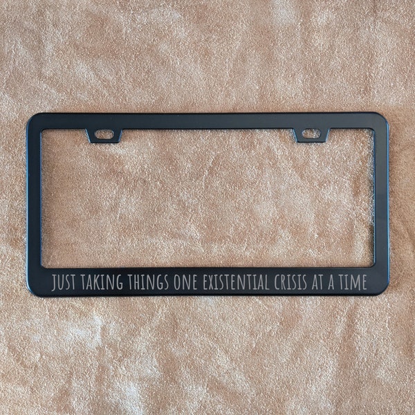 Funny License Frame - Etsy
