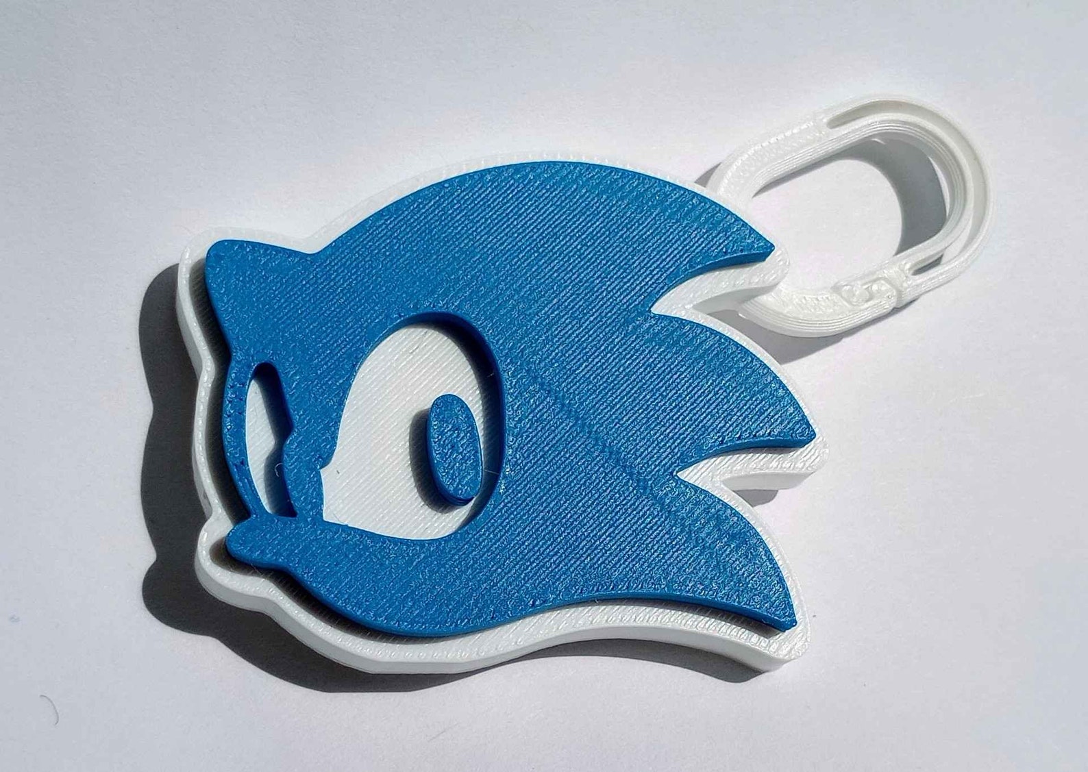 Sonic the Hedgehog Keychain - Etsy