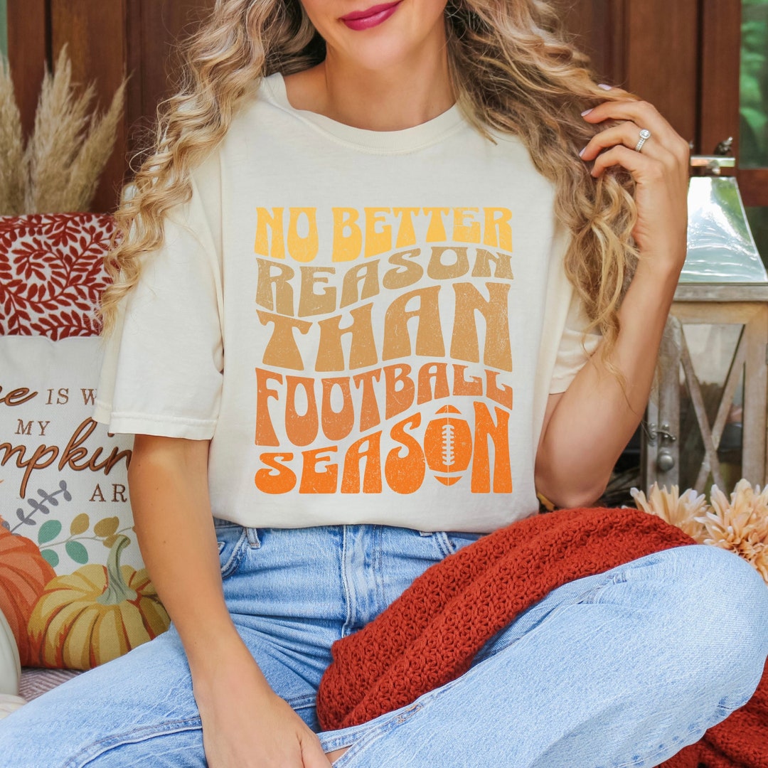 Retro Football Season Shirt, Game Day Comfort Colors Shirt, Fall ...