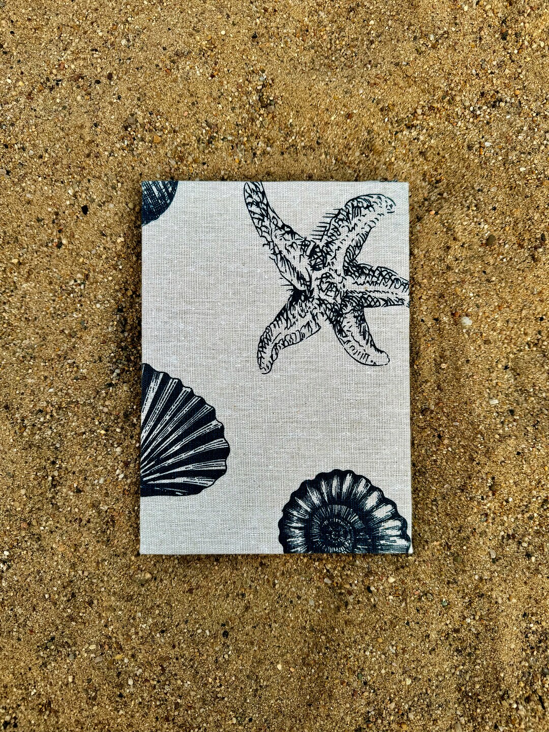 Handmade Notebook A5 for Pencil Drawing, Hard Cover Hand Bound ...