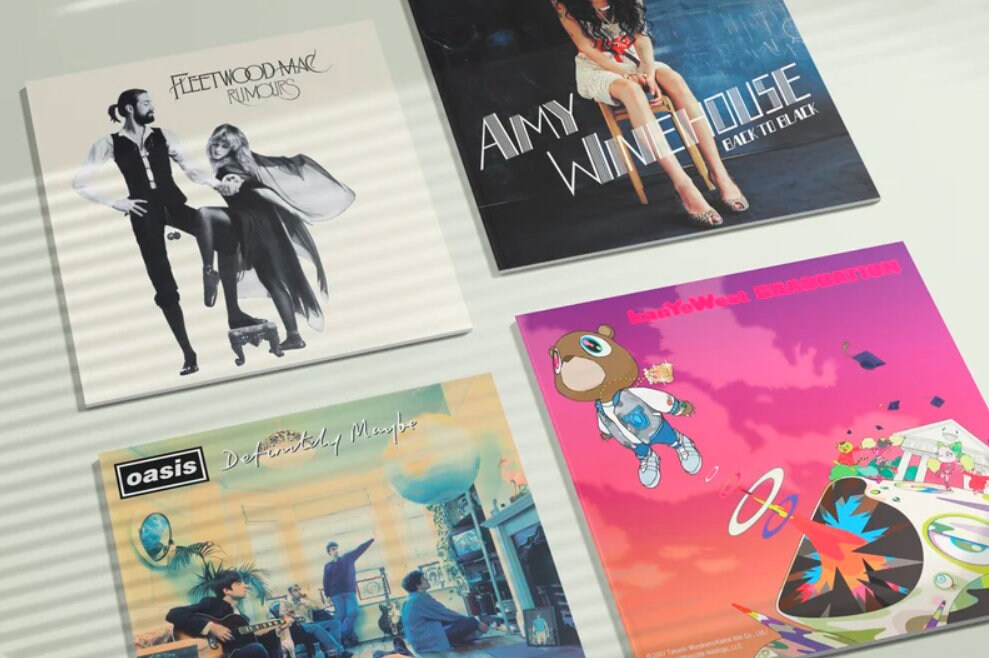 Custom Album Cover Posters - Choose Any Album Cover - Custom Square ...