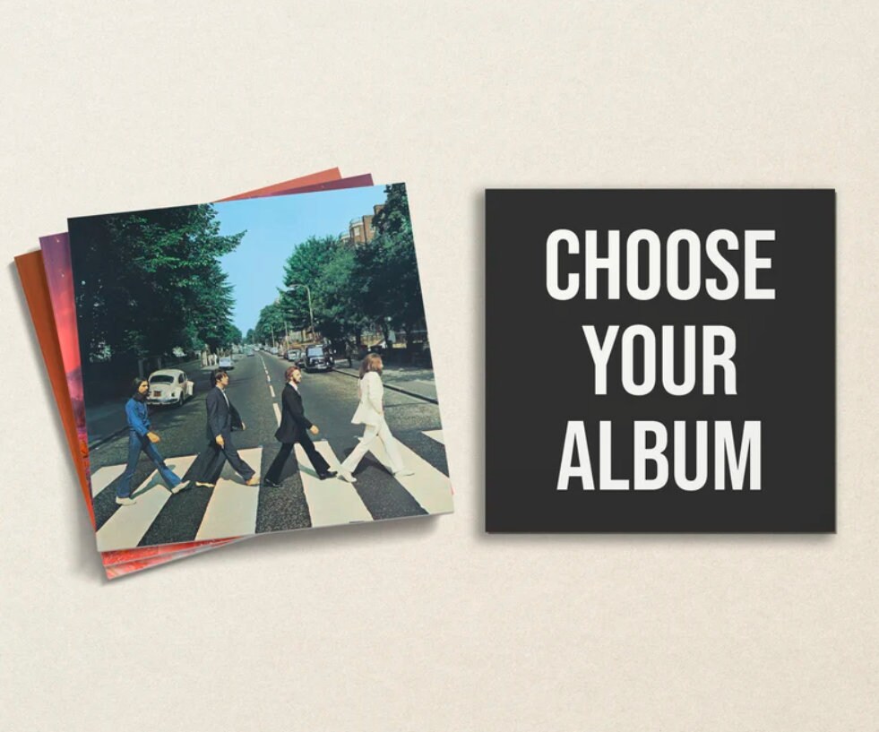 Custom Album Cover Posters - Choose Any Album Cover - Custom Square ...