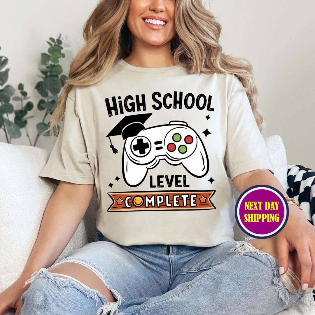 High School Grad Shirt, Cool Graduation 2025 Shirt, Senior Gift ...