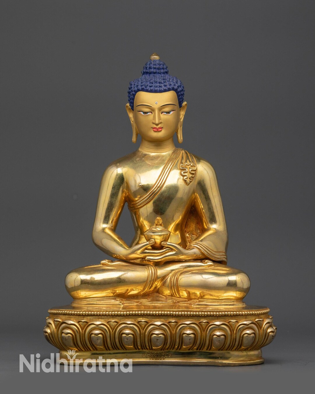 Pure Land Ruler Amituofo Buddha Statue | Sacred Lord of Boundless Light ...