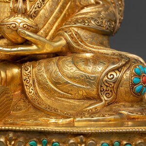 Padmasambhava (guru Rinpoche) | Lotus-born Buddha Statue | Handcrafted ...
