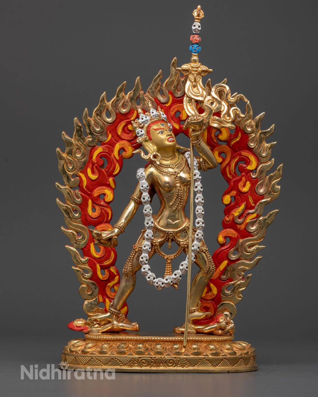 Vajrayogini Buddhist Statue – Handmade Vajrayana Goddess, Ritual ...