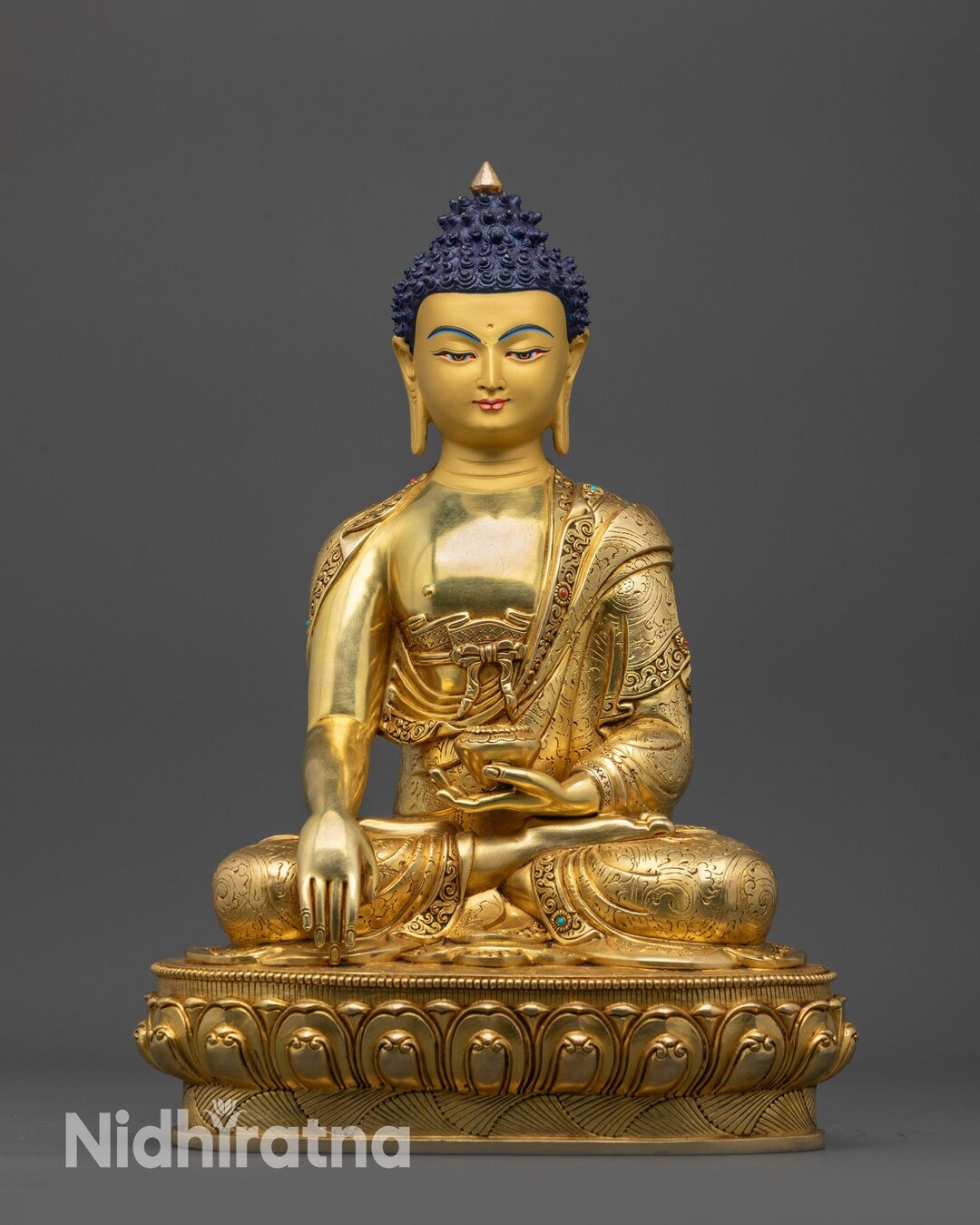 Samana Gotama Statue | Meditation Sculpture for Devotional Practices - Etsy