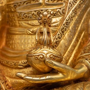 Padmasambhava (guru Rinpoche) | Lotus-born Buddha Statue | Handcrafted ...