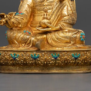 Padmasambhava (guru Rinpoche) | Lotus-born Buddha Statue | Handcrafted ...
