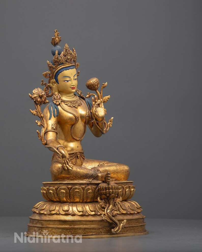 Handmade Tara Devi Statue | Symbol of Compassion - Etsy