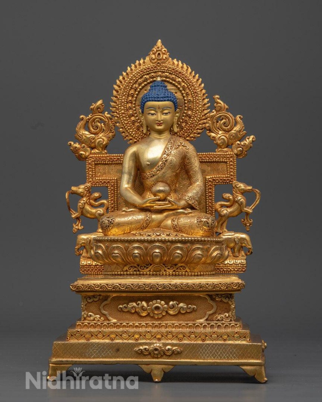Sacred Pure Land Buddha Amitabha Statue - Etsy