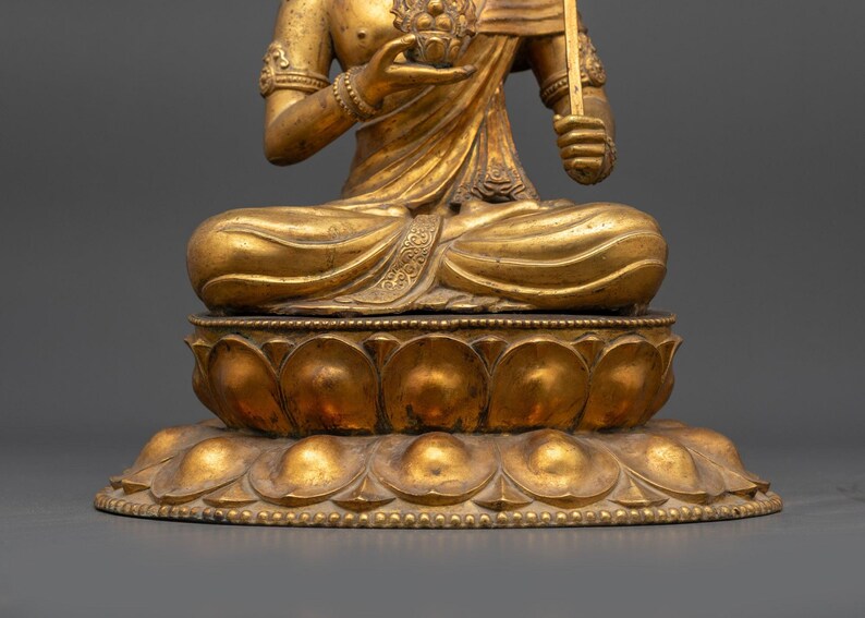 Antique Bodhisattva Akasagarbha Statue | Rare 40-year-old Spiritual Art ...