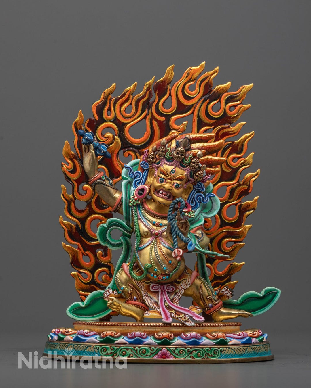 Fierce Vajrapani Statue for Protection | Himalayan Artwork - Etsy