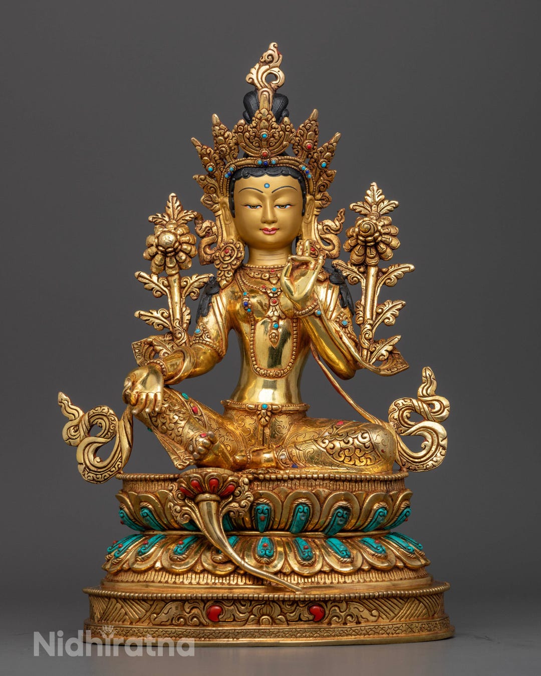 Green Tara Statue: A Symbol of Compassion - Etsy