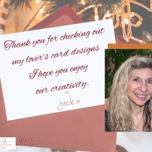 Printable Card for Lovers - All Occasions. Instant Download 5 X 7" Card ...