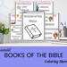 Kid Books of the Bible Coloring Worksheet | Home School Curriculum ...
