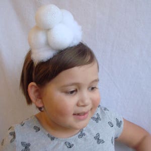 Christmas Headband Winter Snow Snowball Headband Hair Party Accessories ...