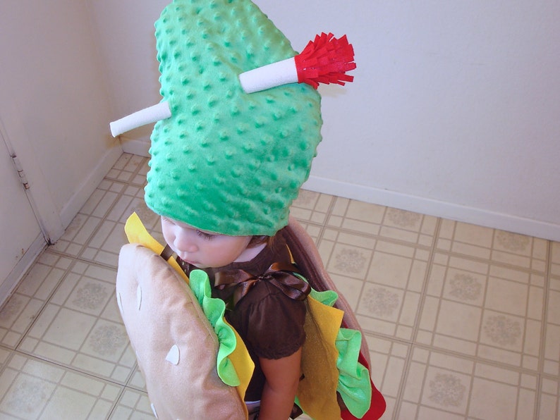 Baby Costume Cheeseburger Hamburger Halloween Costume Dress up - Etsy