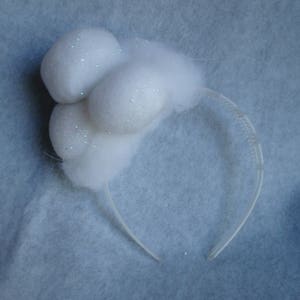 Christmas Headband Winter Snow Snowball Headband Hair Party Accessories ...