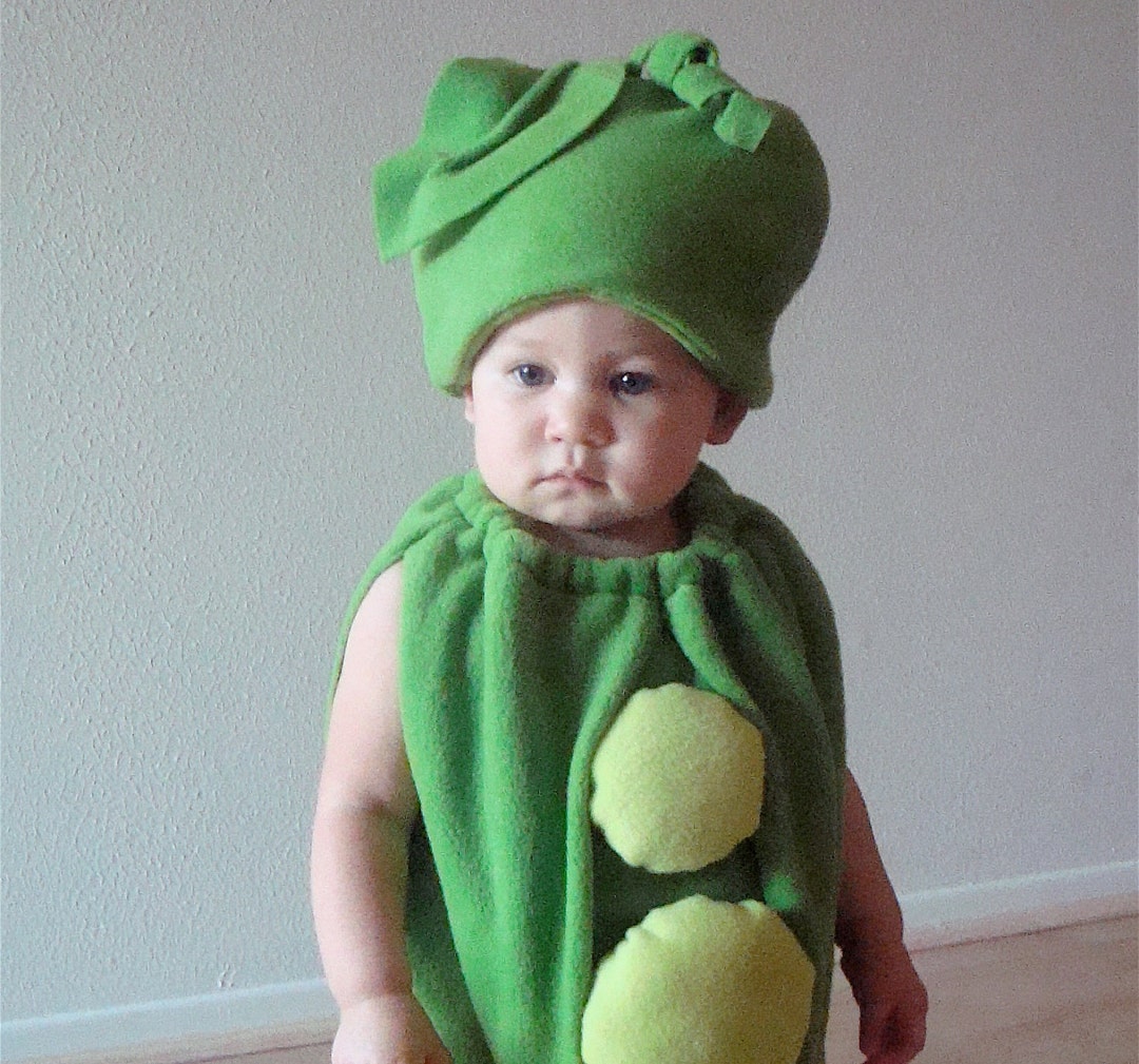 Baby Costume Halloween Costume Pea Costume Pea Pod Vegetable Toddler ...