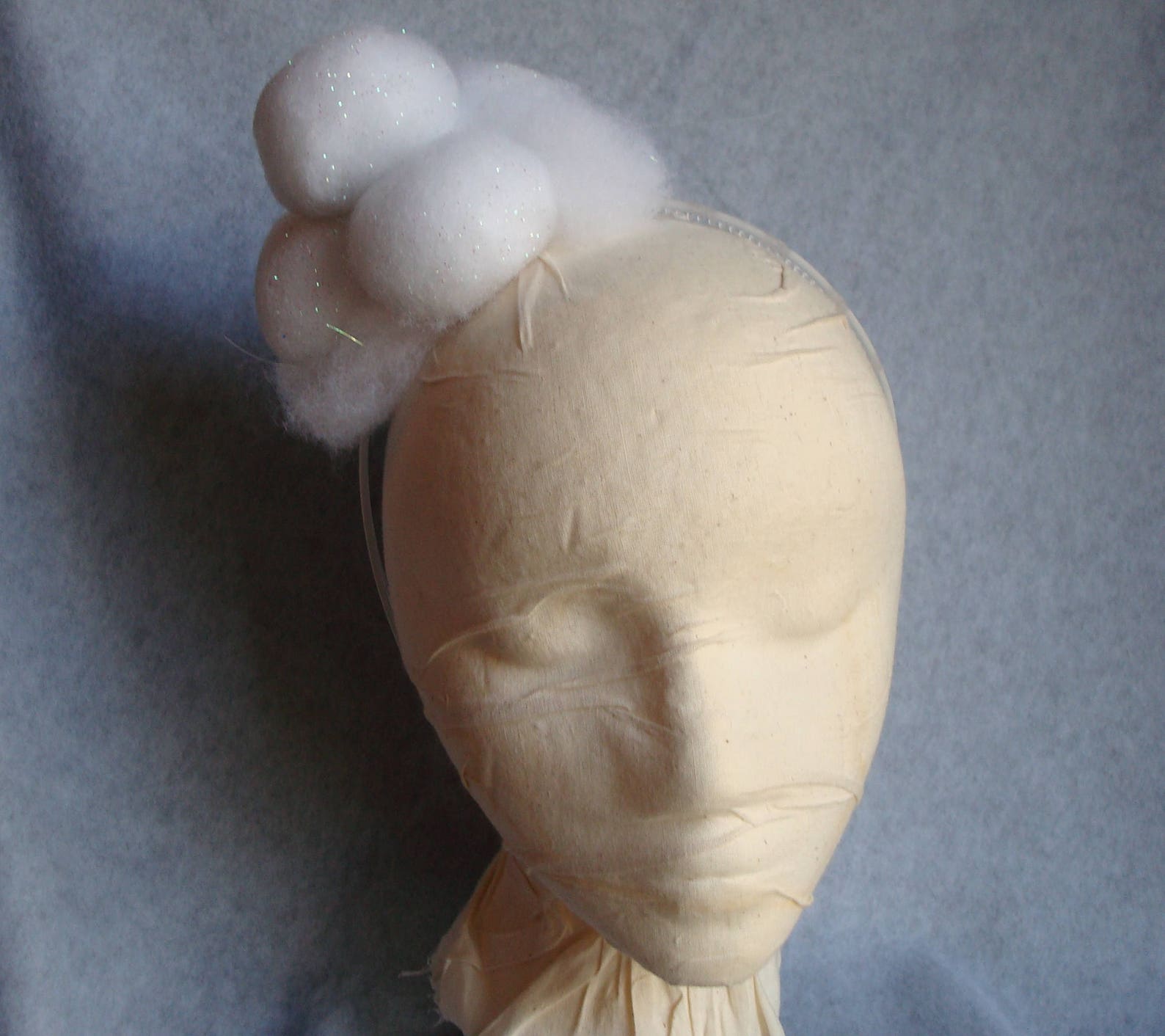 Christmas Headband Winter Snow Snowball Headband Hair Party - Etsy