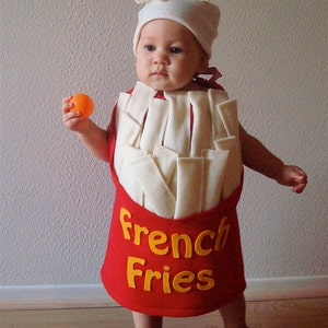 Baby French Fry Costume Halloween Costume Infant Kids Toddler Costume ...