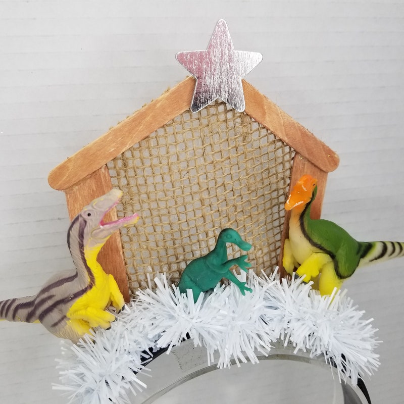 Dinosaur Nativity Scene - Etsy