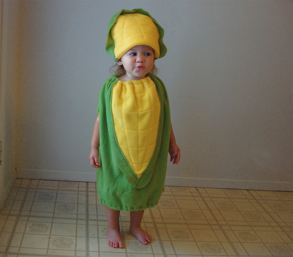 Kids Corn on the Cob Costume Hallowen Childrens Twin Set - Etsy