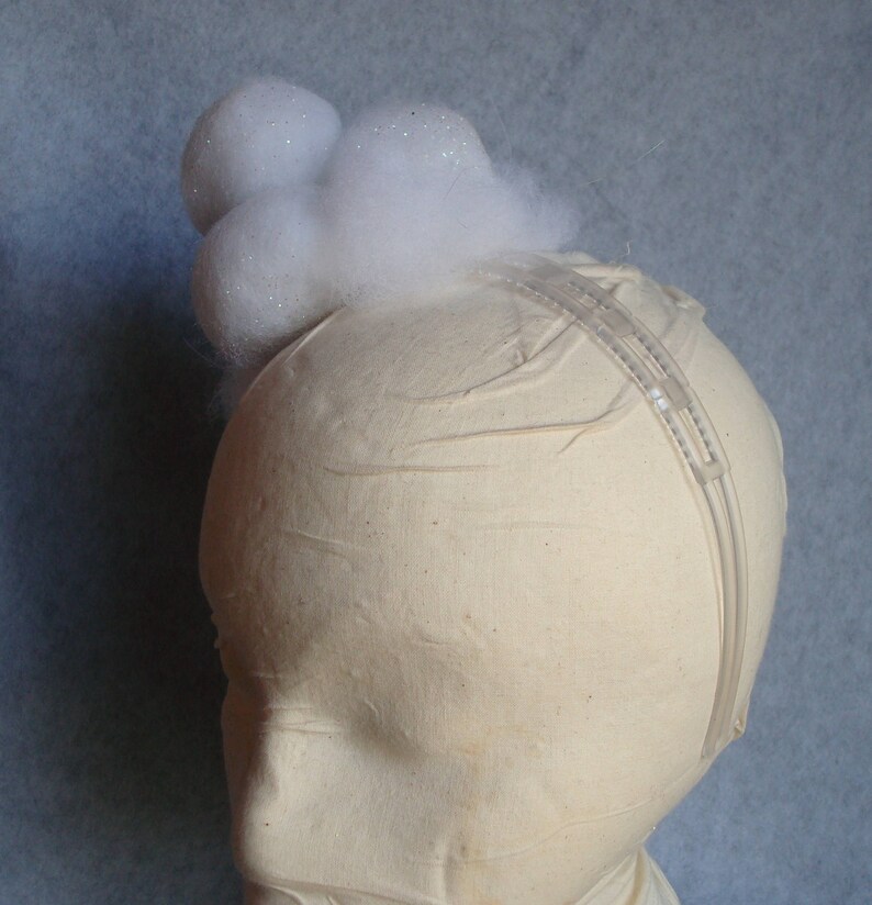 Christmas Headband Winter Snow Snowball Headband Hair Party - Etsy